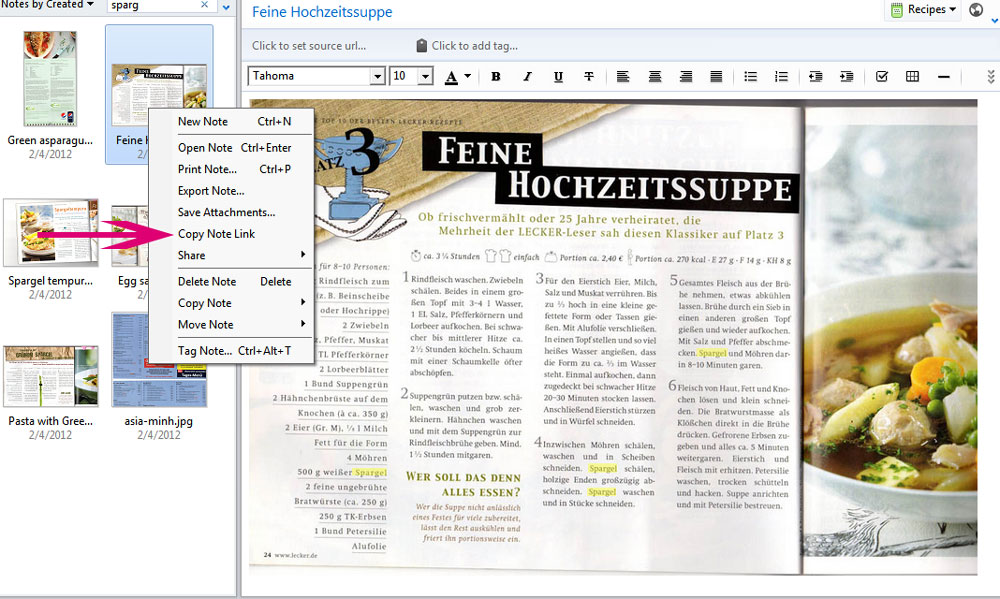 How To Organize Recipes With Evernote No Ordinary Homestead