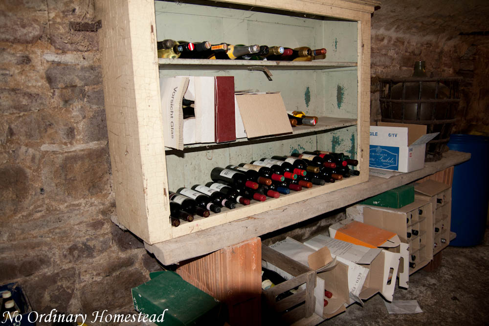 How to clean out wine cellar?